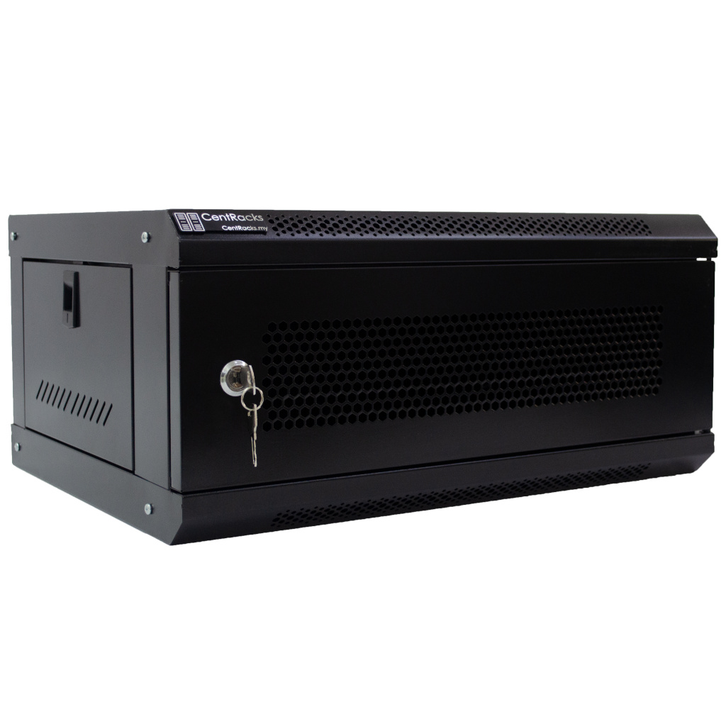 CentRacks 4U Server Rack Wallmount | 40cm x 24cm x 53cm Size