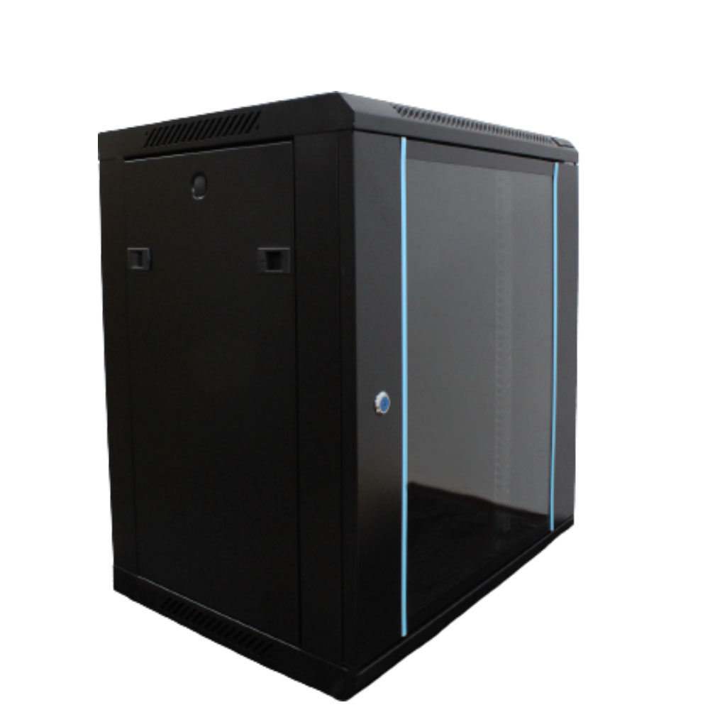 Centracks 12U (45cm x 65cm x 60cm) Wall Mount Server Rack - Tempered ...